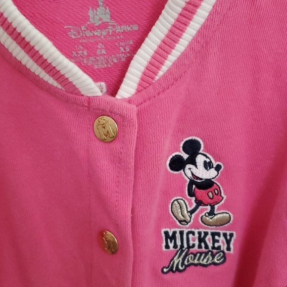 Disney | Jackets & Coats | Disney Mickey Mouse Letterman Varisty Jacket ...